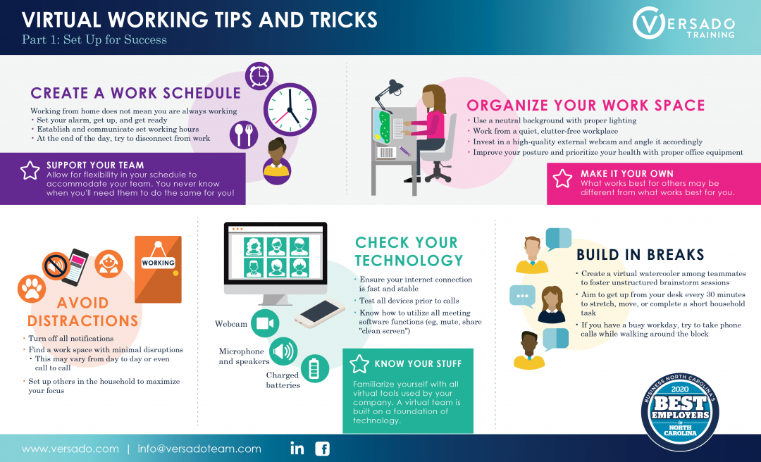 Virtual Working Tips and Tricks Part 1 | Versado Training